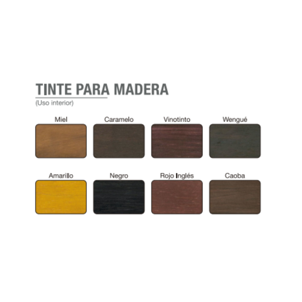 Tinte para Madera – Ferretería y Eléctricos PEÑA